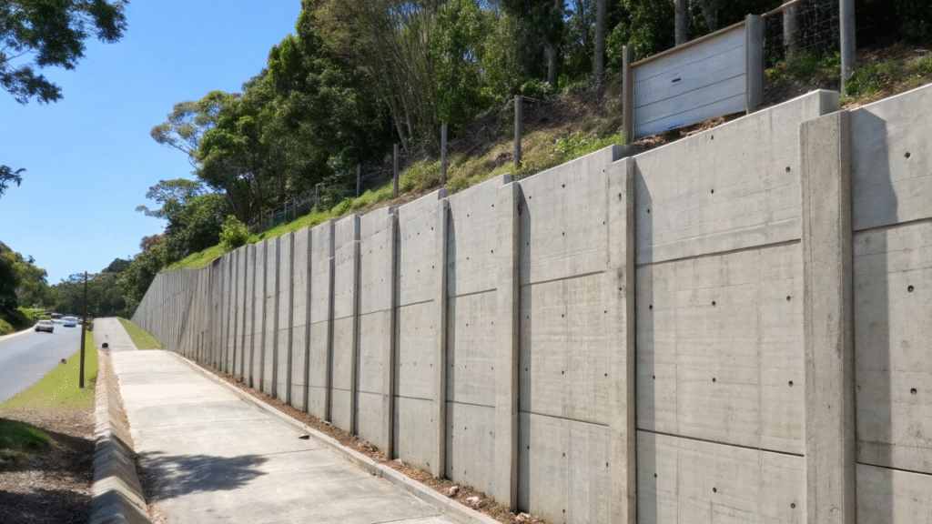Concrete Retaining Walls Bundaberg | Strong & Durable